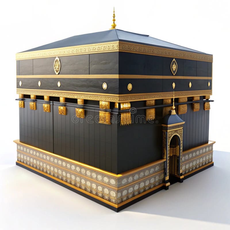 Kaaba stock illustration. Illustration of holy, worship - 357424001