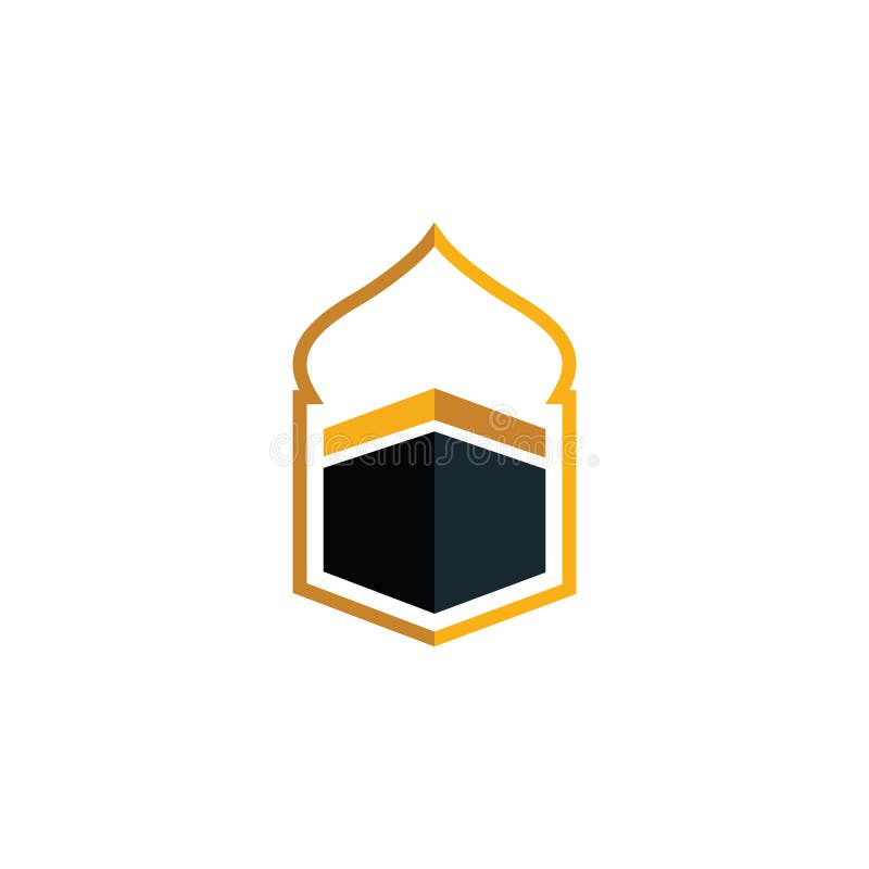 Kaaba icon stock illustration. Illustration of logo - 352003925