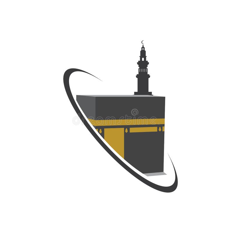 Kaaba-Mekka-Symbol-Logo-Design-Vorlage Vektor Abbildung - Illustration ...