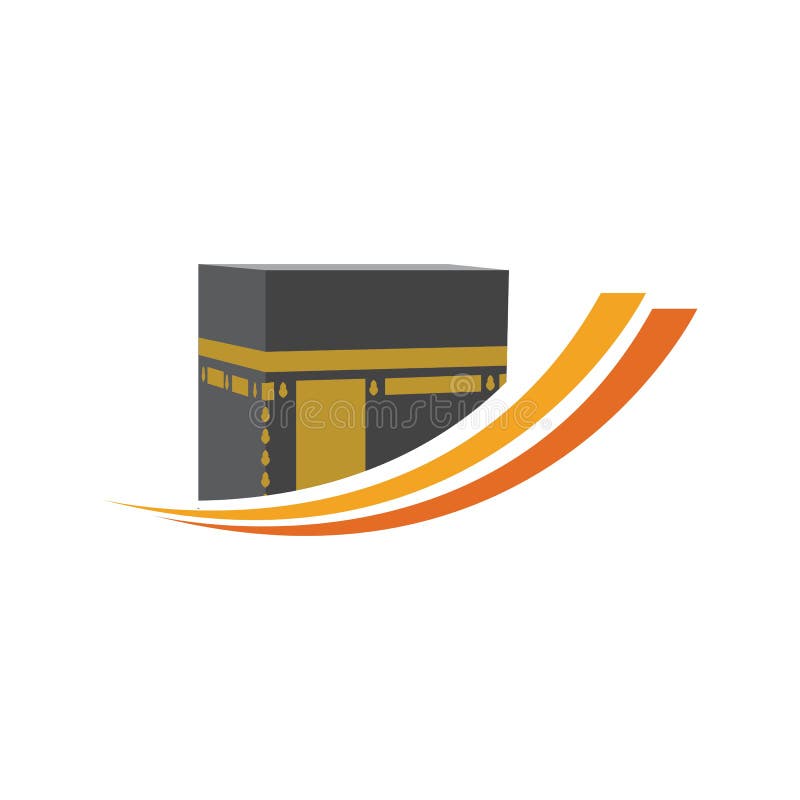 Kaaba-Mekka-Symbol-Logo-Design-Vorlage Vektor Abbildung - Illustration ...