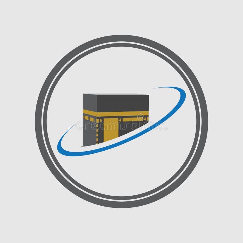 Kaaba-Mekka-Symbol-Logo-Design-Vorlage Vektor Abbildung - Illustration ...