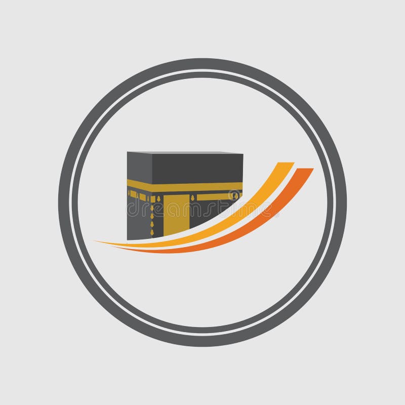 Kaaba-Mekka-Symbol-Logo-Design-Vorlage Vektor Abbildung - Illustration ...