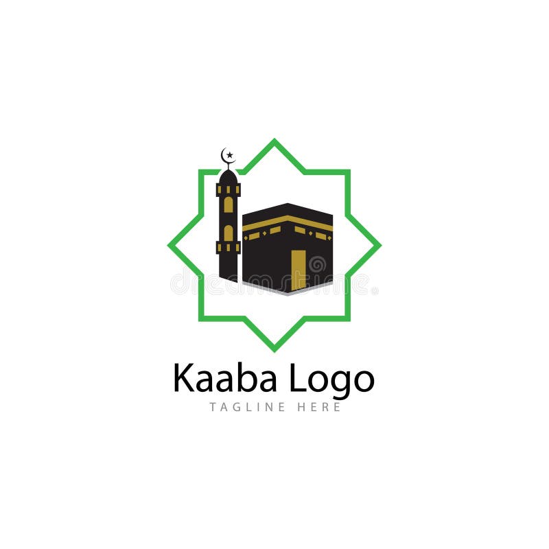 Kaaba-Mekka-Symbol-Logo-Design-Vorlage Vektor Abbildung - Illustration ...