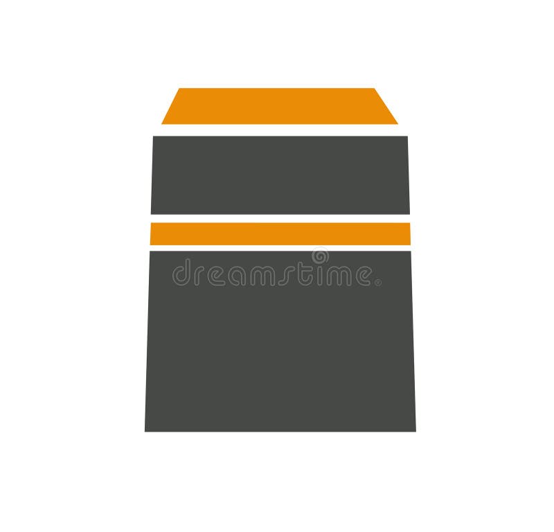 Kaaba Vector Icon Illustration on White Background Stock Vector ...