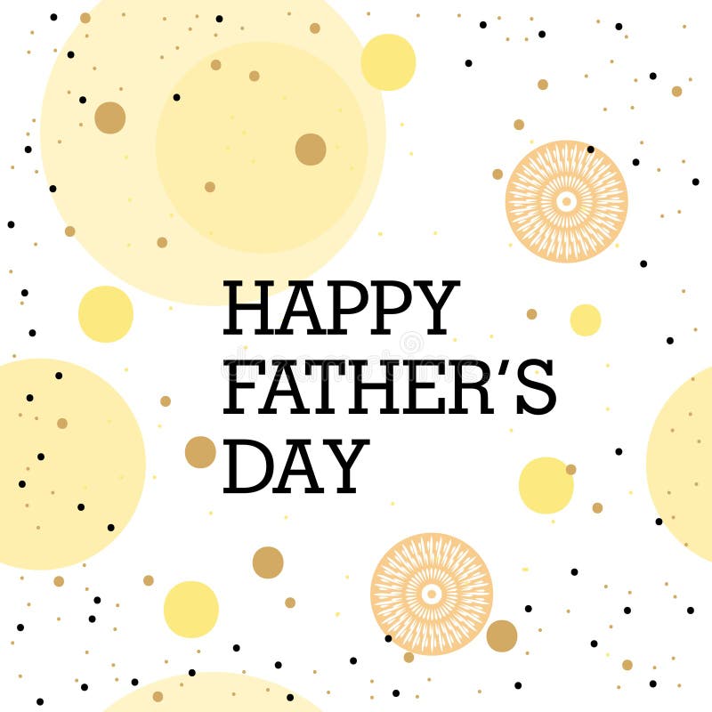Kaart met vadersdag vector illustratie. Illustration of achtergrond ...
