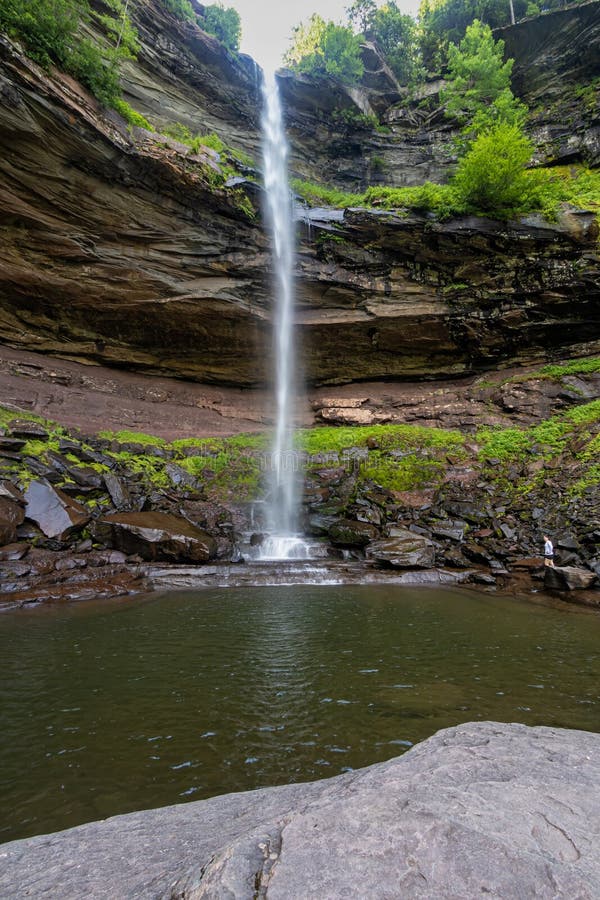 Kaaterskill Falls in New York State Stock Photo - Image of tree, forest: 366669306