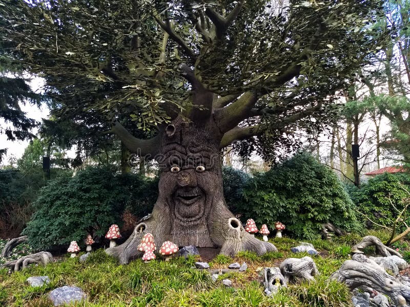 Speaking Tree Amusement Park Efteling Netherlands Stock Photos - Free ...