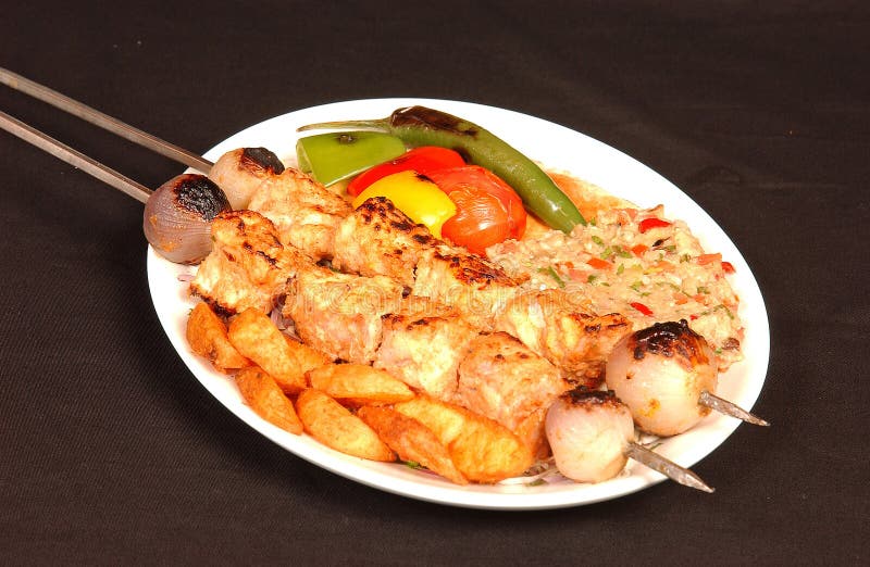 Kabab stock photo. Image of dine, goat, halal, close - 47488960