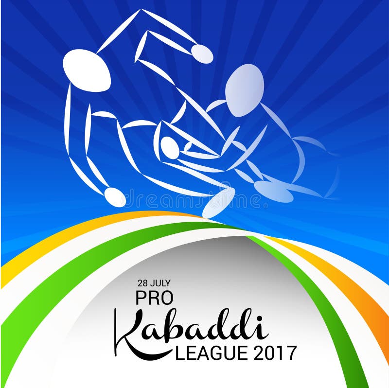 Kabaddi. stock illustration. Illustration of national - 95340184
