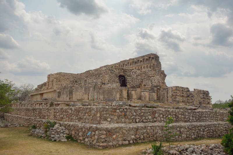Kabah Mayan Archaeological Site in Yucatan Peninsula, Mexico Stock ...