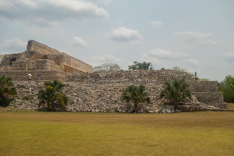 Kabah Mayan Archaeological Site in Yucatan Peninsula, Mexico Stock ...