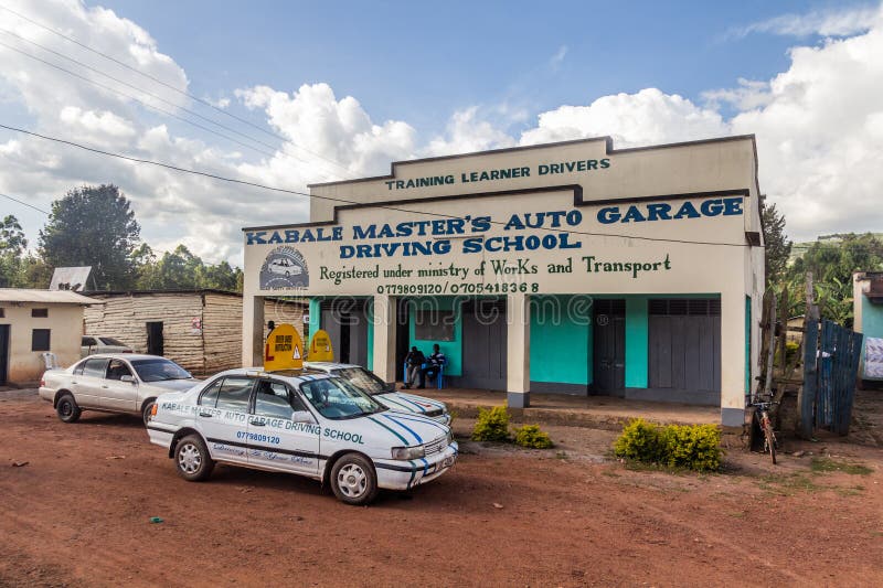 KABALE, UGANDA - MARCH 21, 2020: Kabale Master S Auto Garage Driving ...