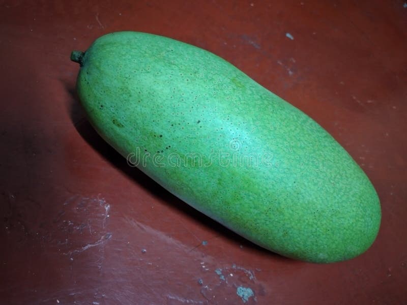 Kabayo Mango Green Sour Fruit Stock Photo - Image of green, kabayo ...