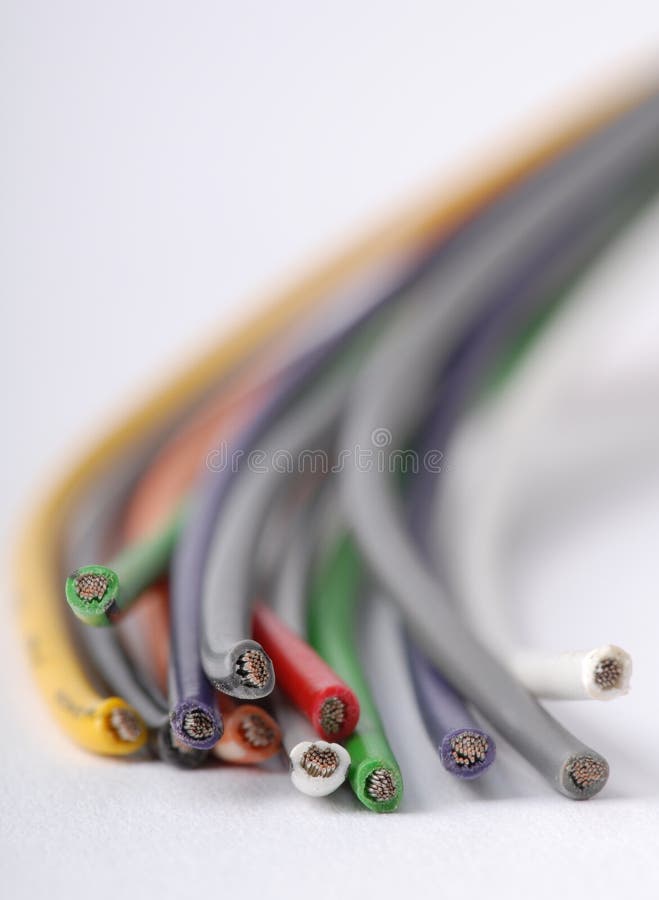 Het Gebruik Van Het Kabelhandvat Voor Het Verbinden Van Kabels ...