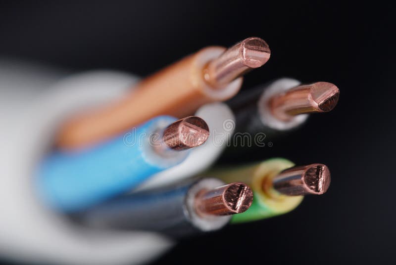 Kabels stock foto. Image of bundel, leider, macht, elektronika - 3348012