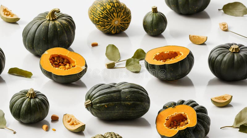 Kabocha Squash Stock Illustrations – 97 Kabocha Squash Stock ...