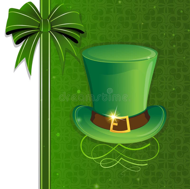 De Hoed Van De Kabouter Met Gesp Vector Illustratie - Illustration of ...