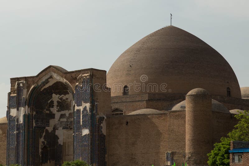 Kabud mosque stock image. Image of tabriz, buildings - 55325835