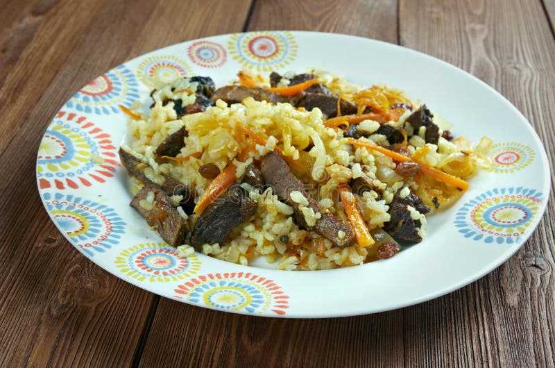 Kabuli Palaw foto de stock. Imagem de alimento, preparado - 53565446