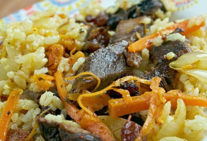 Kabuli Palaw imagen de archivo. Imagen de delicioso, almuerzo - 53778851