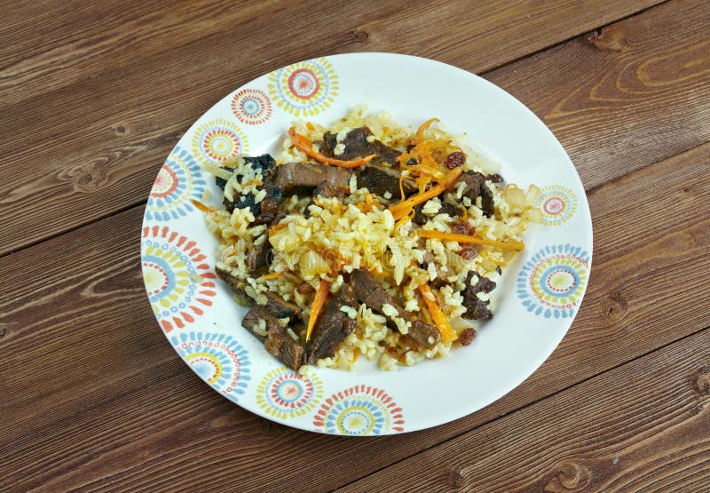 Kabuli Palaw stock image. Image of eating, meat, beef - 53909451