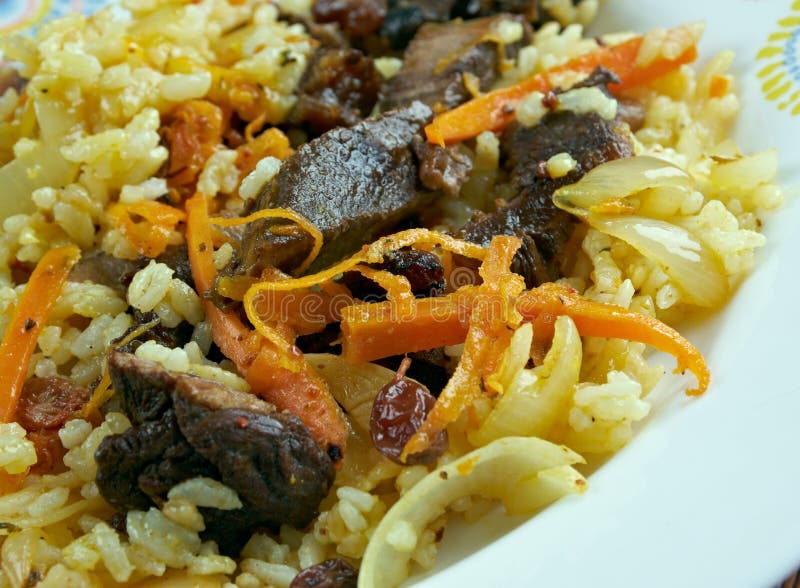 Kabuli Palaw stock image. Image of eating, meat, beef - 53909451