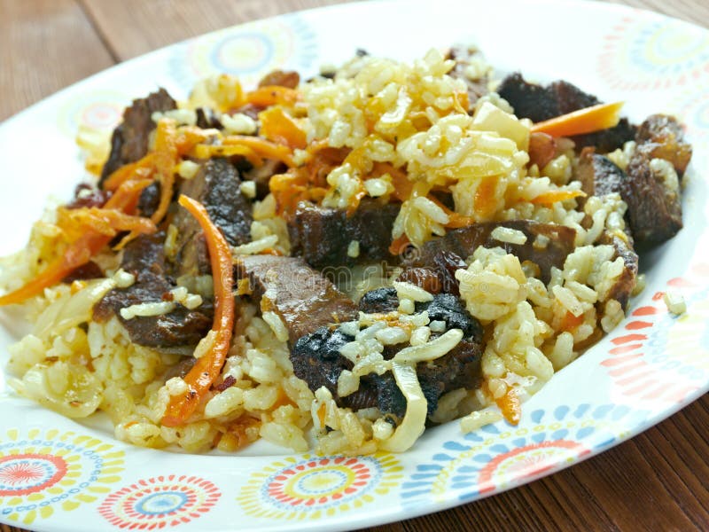 Kabuli Palaw stock photo. Image of pilav, asian, food - 53778870