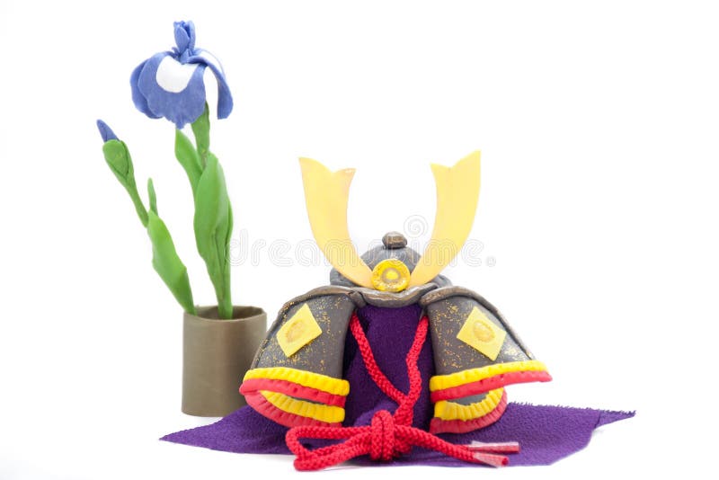 Kabuto stock photo. Image of purple, japanese, sekku - 39249188