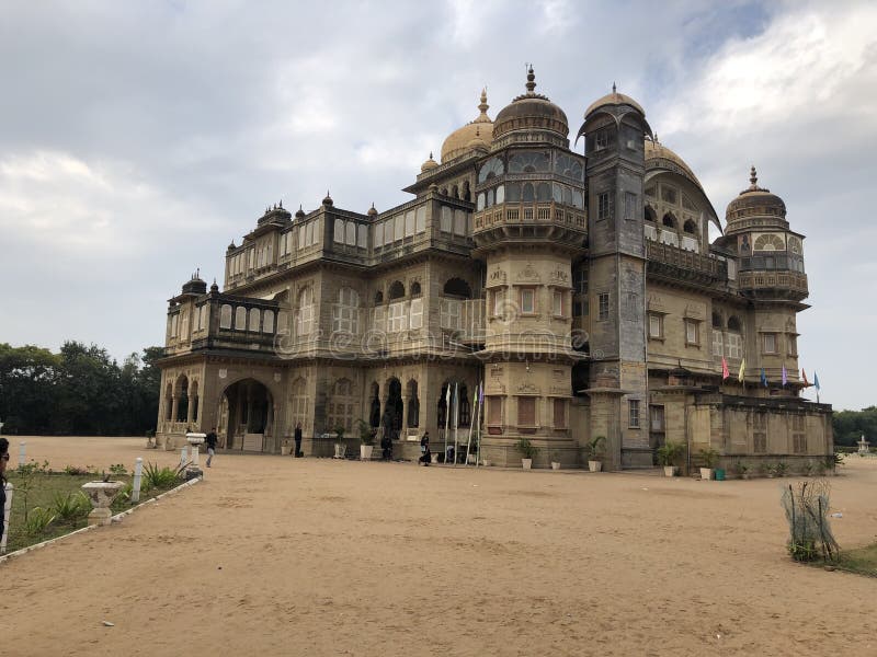 The Kachha Palace by Front Side Editorial Image - Image of front ...