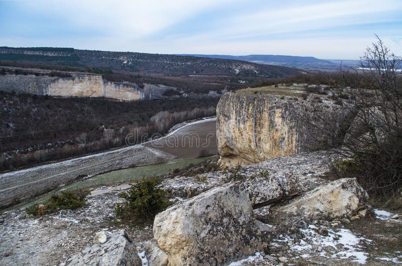 Kachi-Kalion in Crimea stock photo. Image of reserve - 94379544