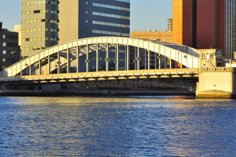 Kachidoki bridge editorial image. Image of travel, kachidoki - 23332760