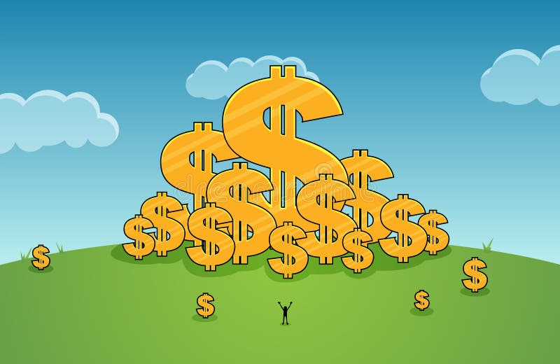 Oil Dollars stock vector. Illustration of production - 19592365