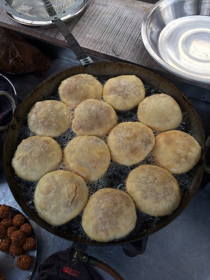 Kachori Food stock image. Image of food, chutney, pastry - 86074961