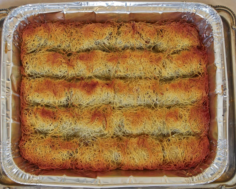 Kadaif stock image. Image of recipe, kataifi, dish, dessert - 9899983