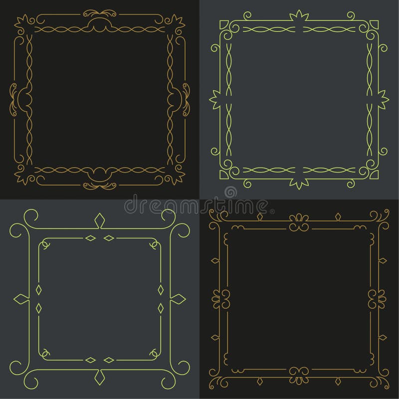 Kader vector illustratie. Illustration of ontwerp, dekking - 63207338