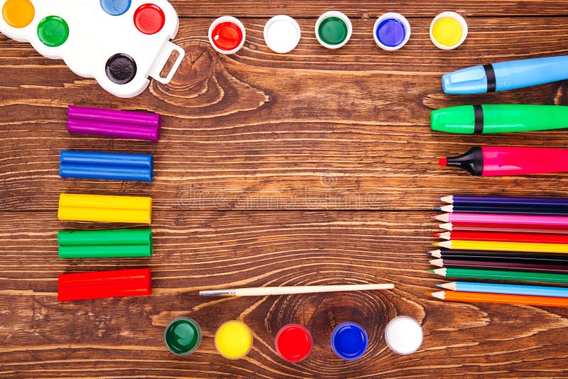 Kader van schoollevering stock afbeelding. Image of exemplaar - 80377155