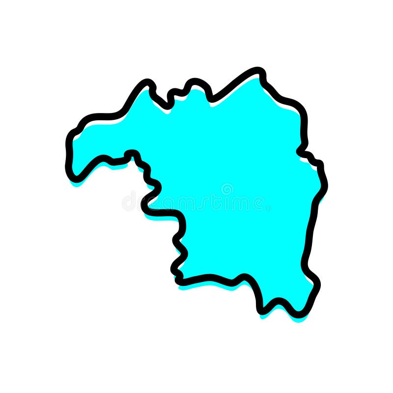 Kaduna State of Nigeria Vector Map Illustration Stock Illustration ...