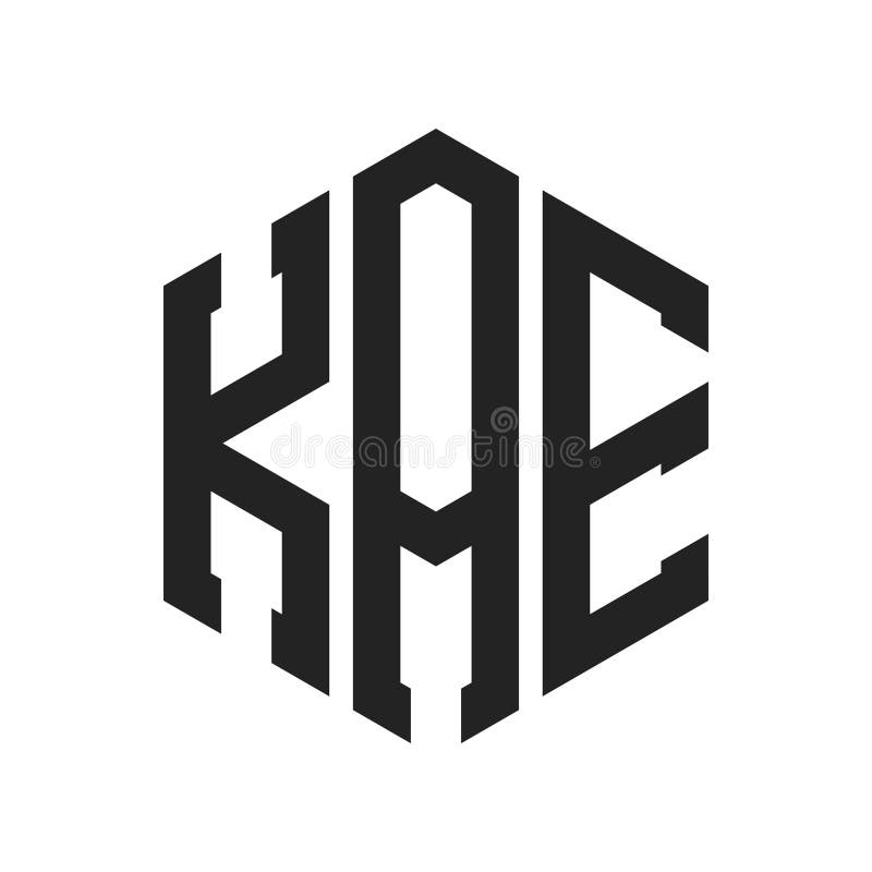 KAE Logo Design. Initial Letter KAE Monogram Logo Using Hexagon Shape ...