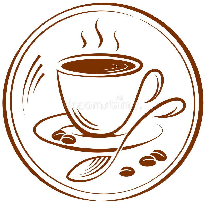 Kaffe vektor illustrationer. Illustration av utrustning - 34700325