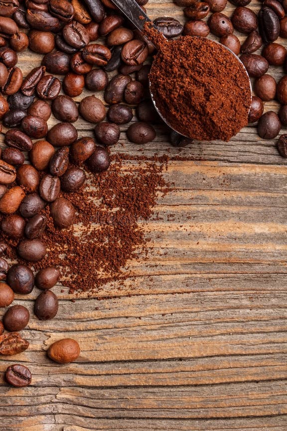 Kaffee stockfoto. Bild von bohne, geprägt, hintergrund - 31455484