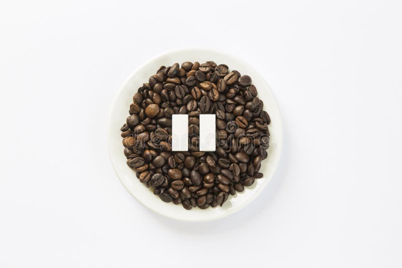 Kaffee-Pause stockfoto. Bild von standplatz, konzept - 31624734