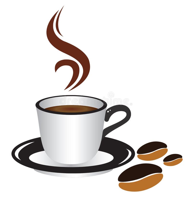 Kaffeetasse vektor abbildung. Illustration von getränke - 7350496