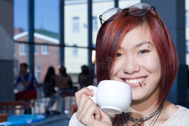 Kaffetid arkivfoto. Bild av vilja, personer, kafé, mocka - 2818360