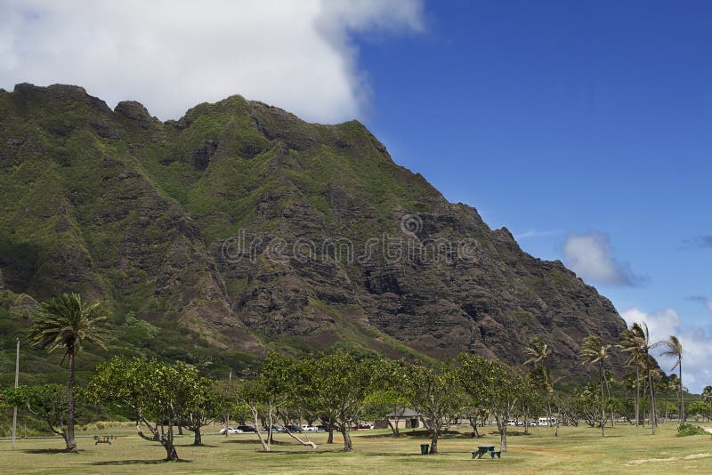 Kahana valley state park stock image. Image of scenic - 28969597