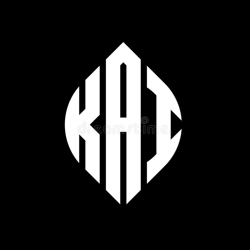 KAI Circle Letter Logo Design with Circle and Ellipse Shape. KAI ...
