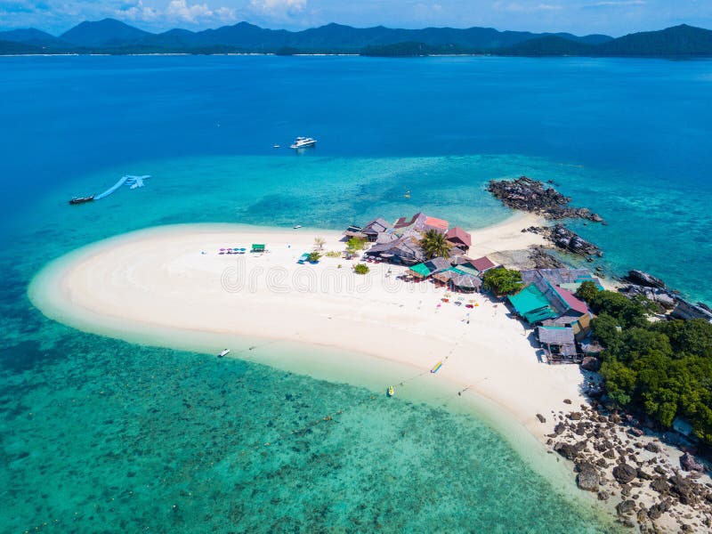 Kai Island Beautiful Beach in Phuket Stock Photo - Image of landmark ...
