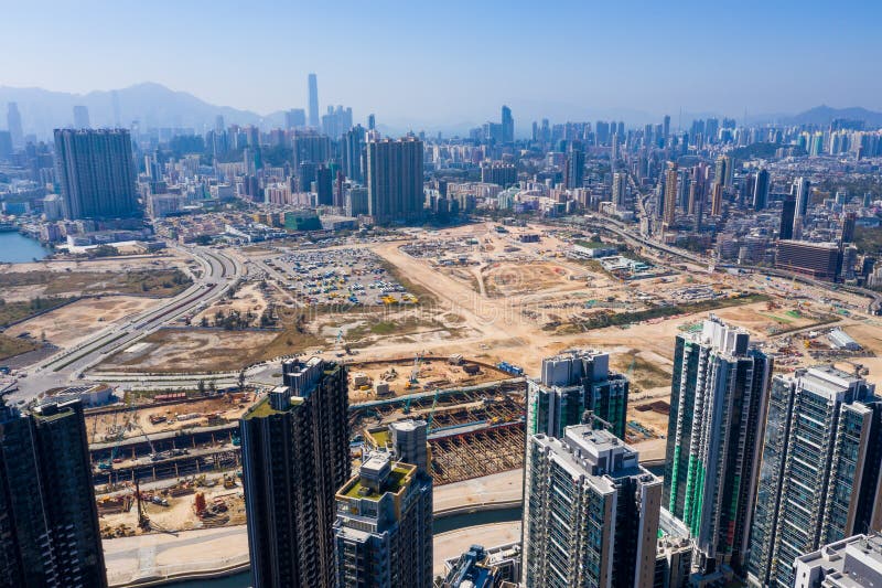 Kai Tak Development District Stock Image - Image of development, building: 142416545