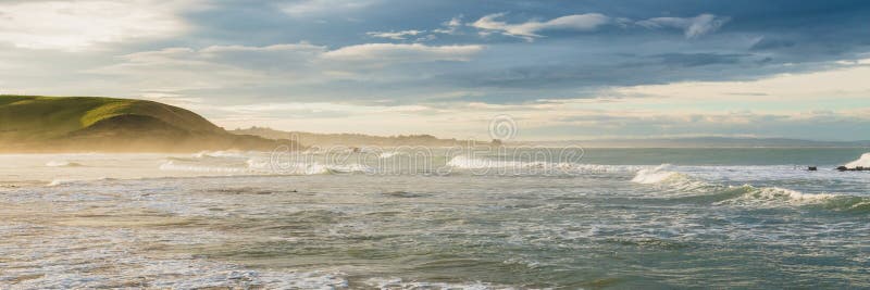 Kaka Point Beach in the Catlins, New Zealand Stock Photo - Image of ...
