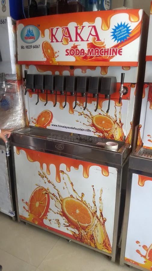 Soda Machine Pepsi in Burger King Fast Food Cafe Free Editorial ...