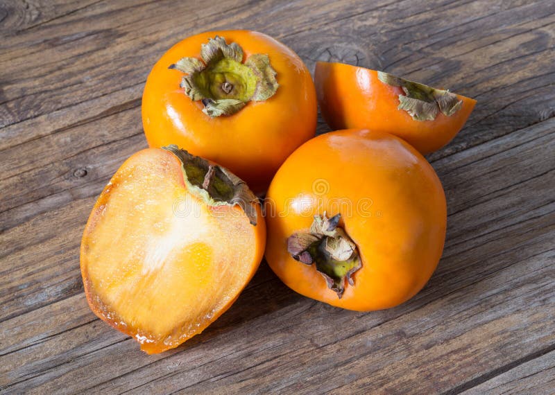 Kaki fruits stock photo. Image of natural, tropical, snack - 61569058